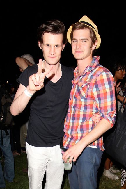 Andrew Garfield Et Matt Smith