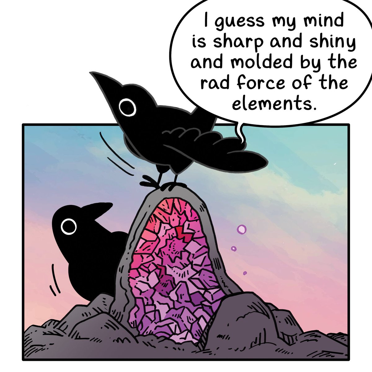 「New Crow Time (2/2) 🐦‍⬛🧛」Isa // Lord of Crowsの漫画