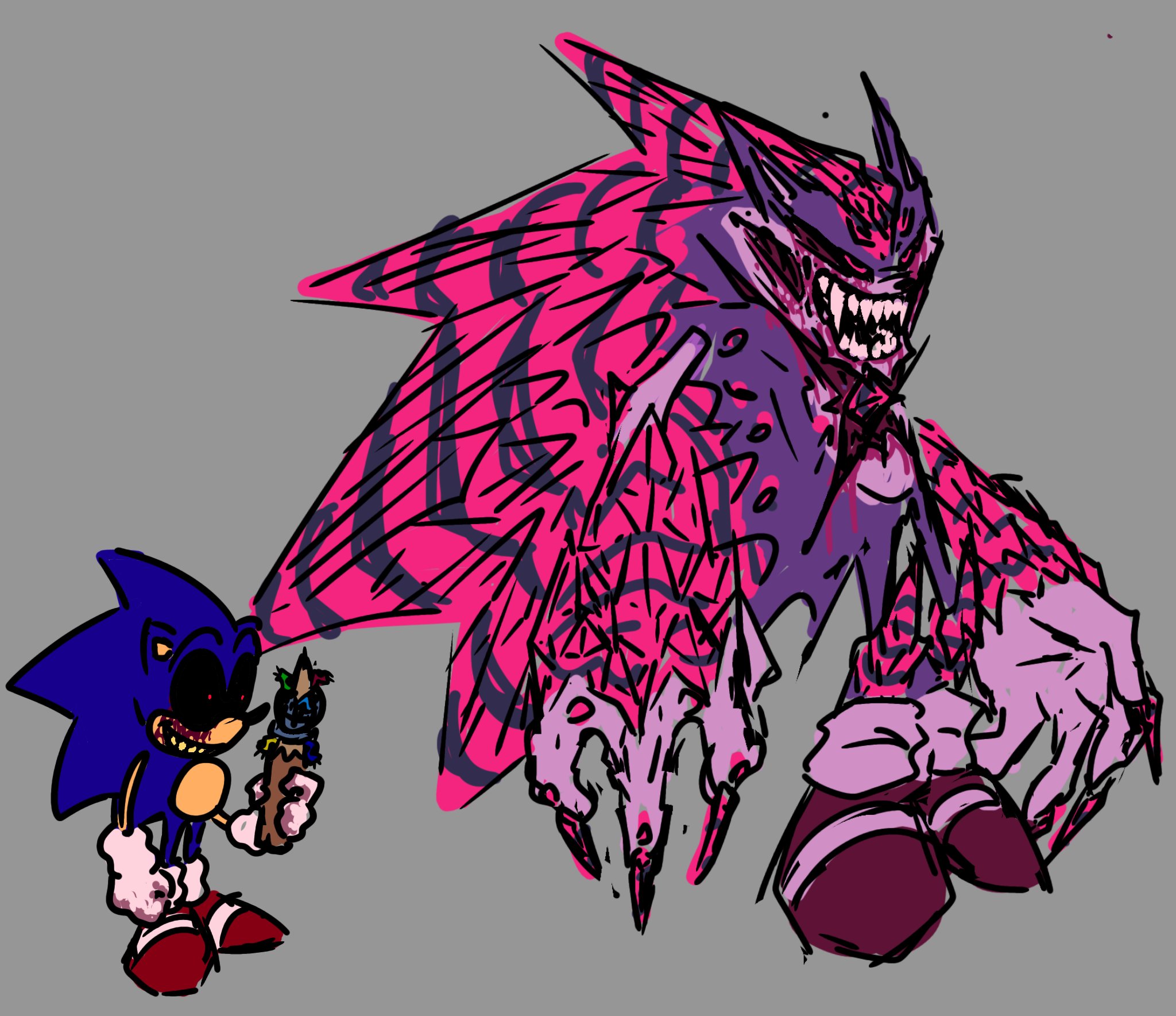 Xenophanes Sonic Exe Sonic.EXE TOO SLOW By CharlieBwee On Newgrounds