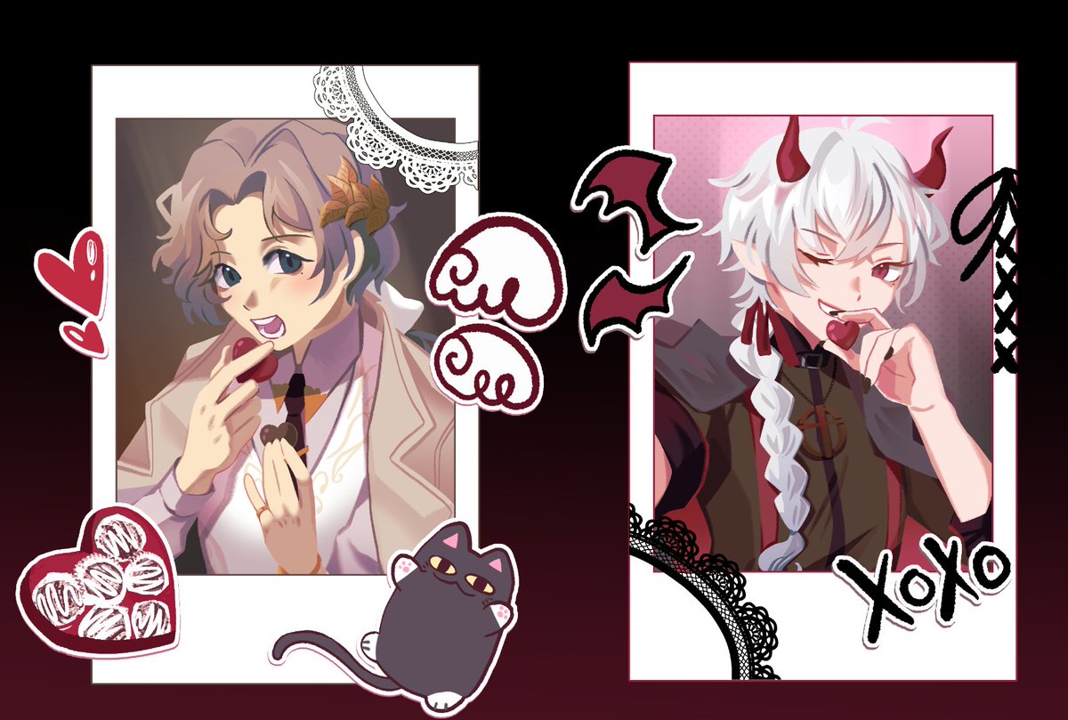 「#vgencomm for Hana ! #かな絵 #KuzuArt #くろのあとりえ」NovaBorealis🏳️‍⚧️ Vgen Comms Openの漫画