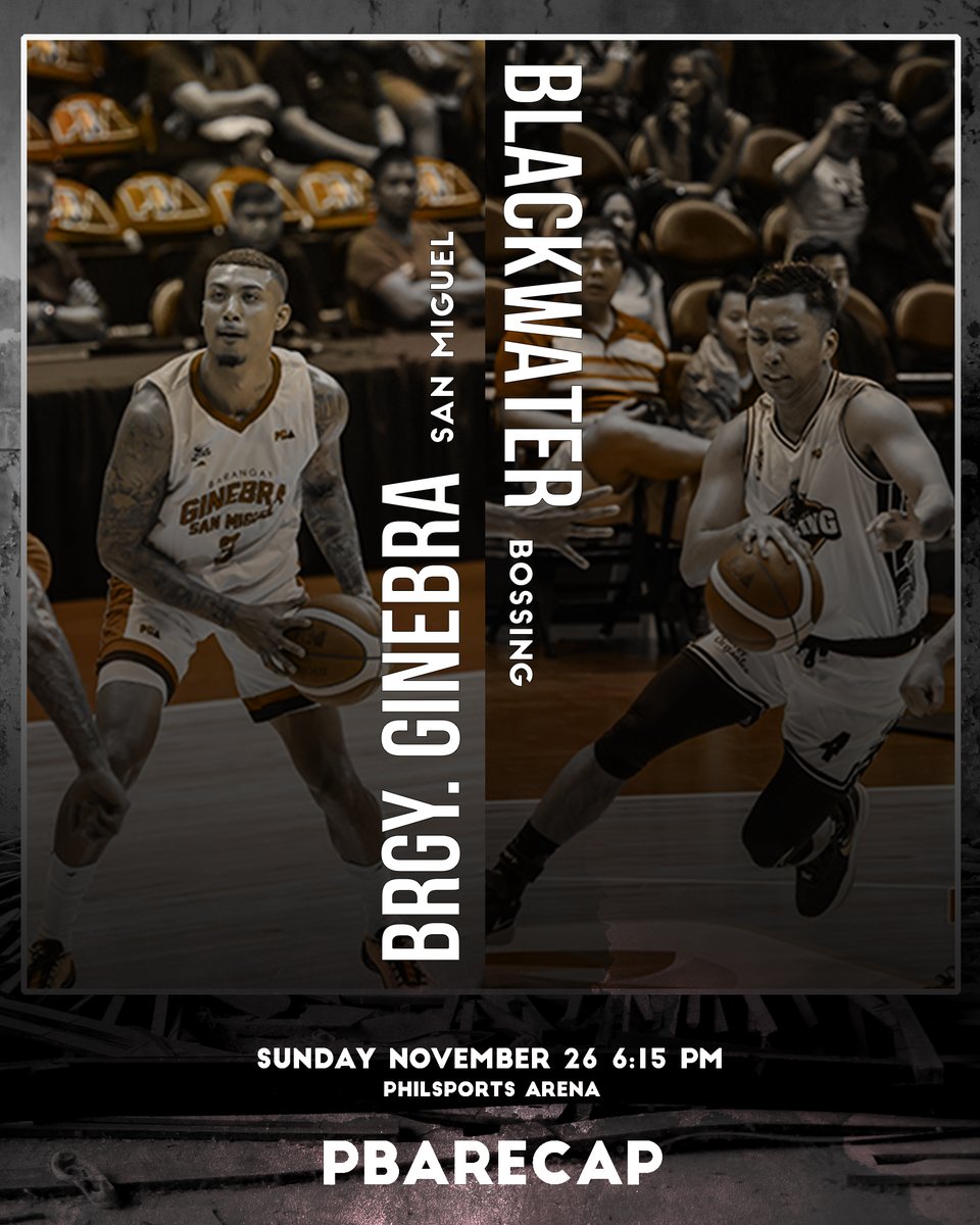 PBA Recap (@pbarecap) / Posts / X