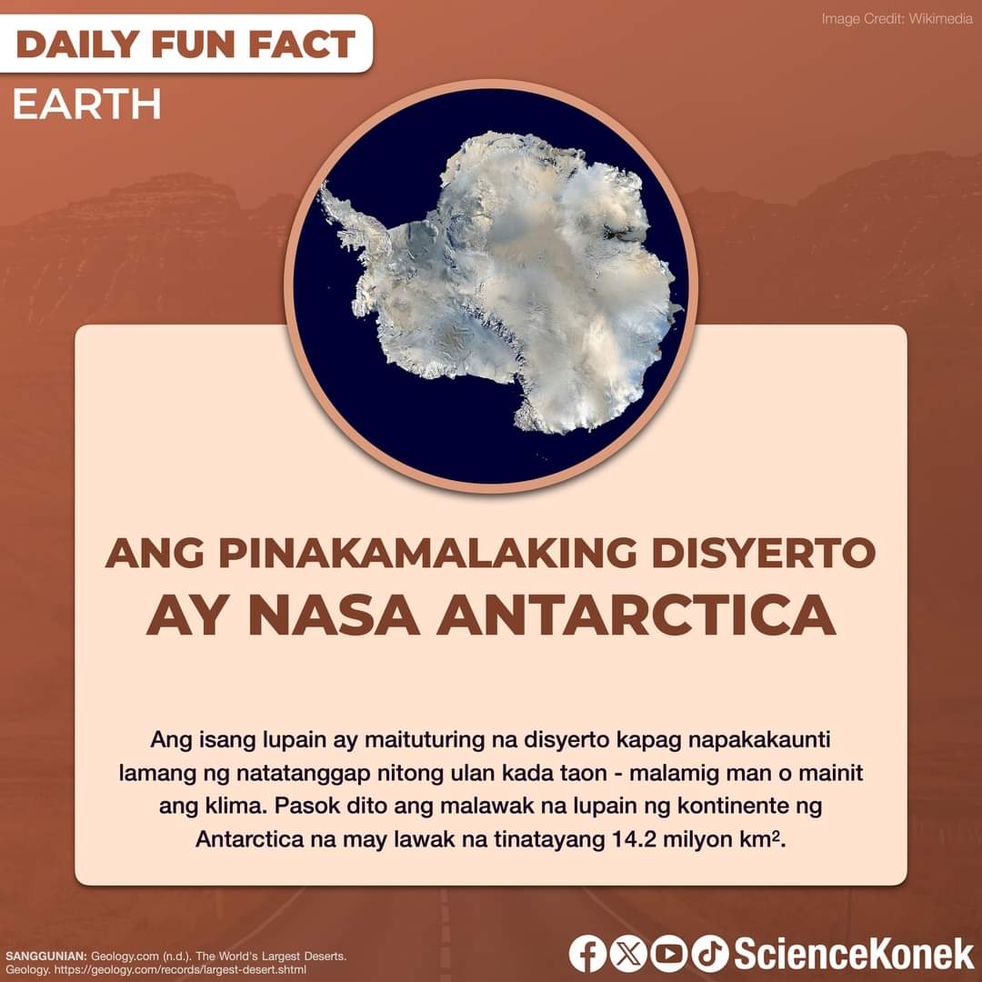 Disyerto Anyong Lupa Kahulugan Description
