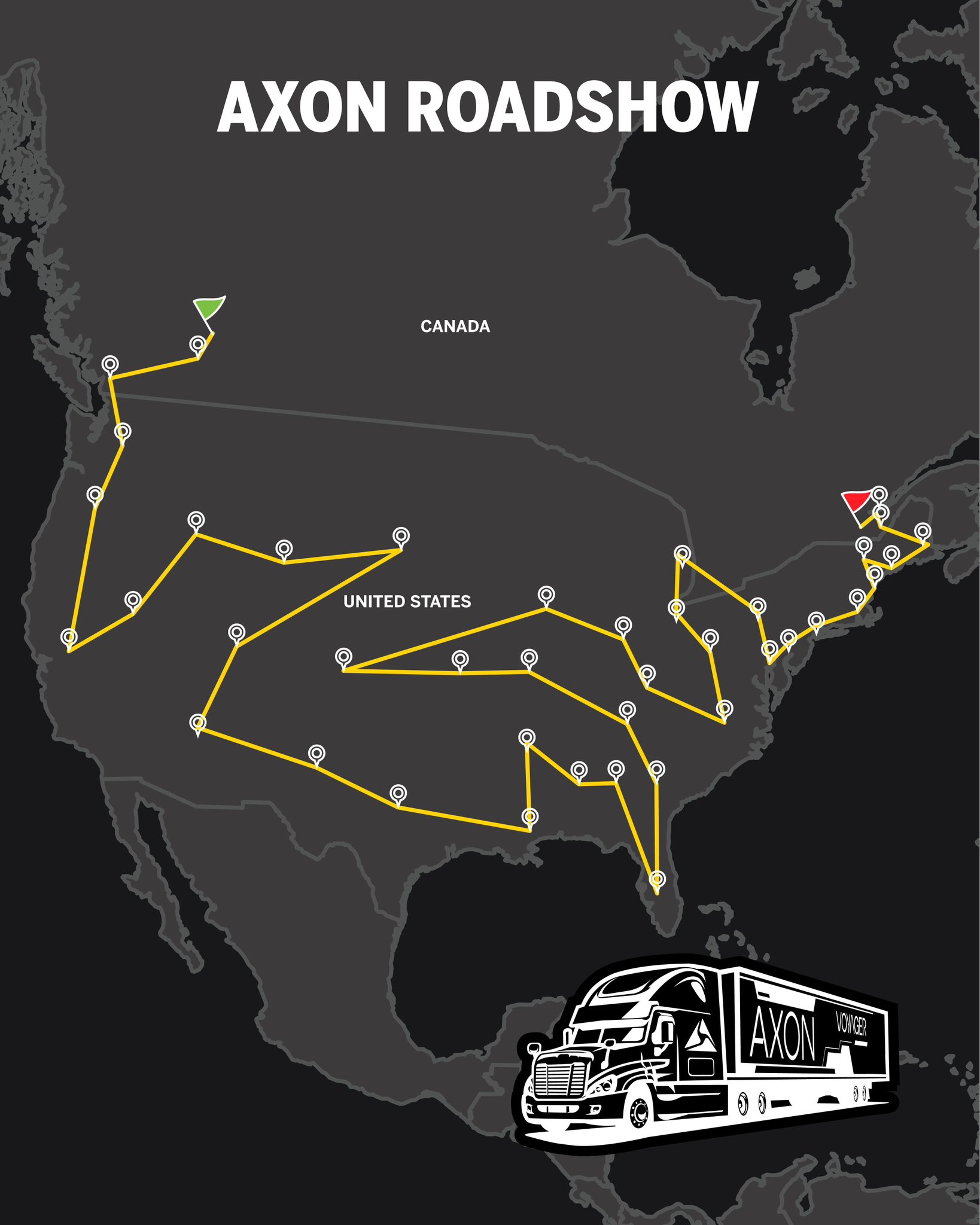 Axon The Global Roadshow Has Arrived. Equipped With A Brand New