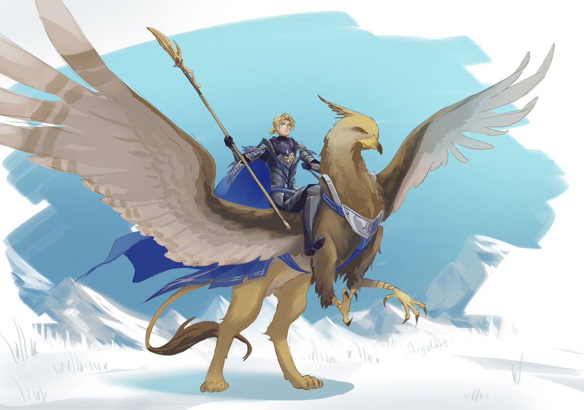 「Griffin knight Dimitri #dimitri #FireEmblem #FE3H 」Angelの漫画