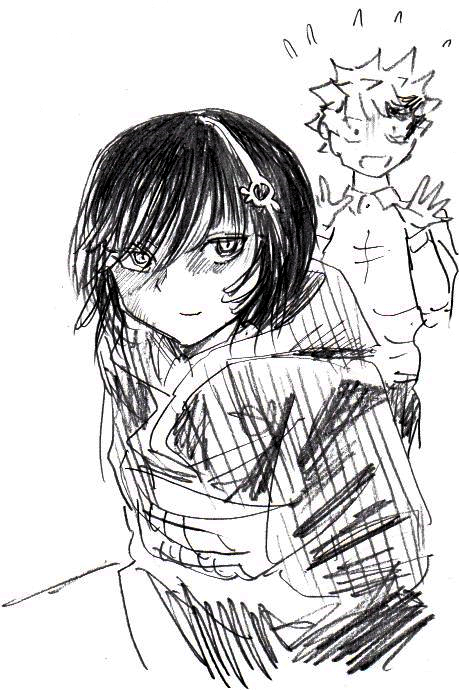 「ここにきて生き別れの兄妹(闇深)だとおおおお! どこまで属性揃えりゃ気が済むんだこの漫画。 #鵺の陰陽師 #wj52」kameji@C105日曜日東モｰ39b西野美容室の漫画