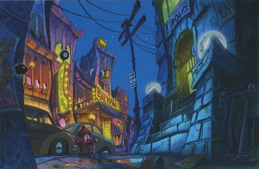 Who Framed Roger Rabbit Concept Art Who Framed Roger Rabbit? (1988)