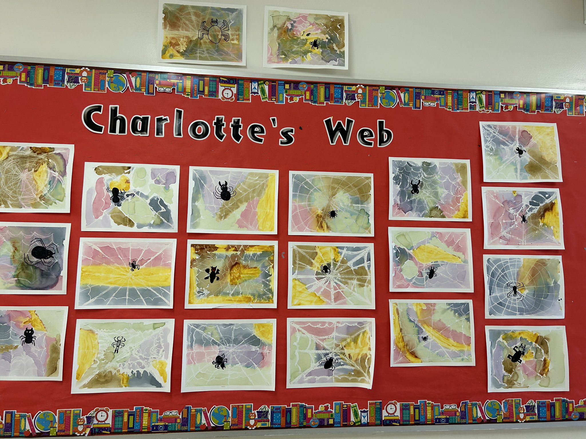Charlottes Web Bulletin Board 📚 This Is A Super Simple Way To