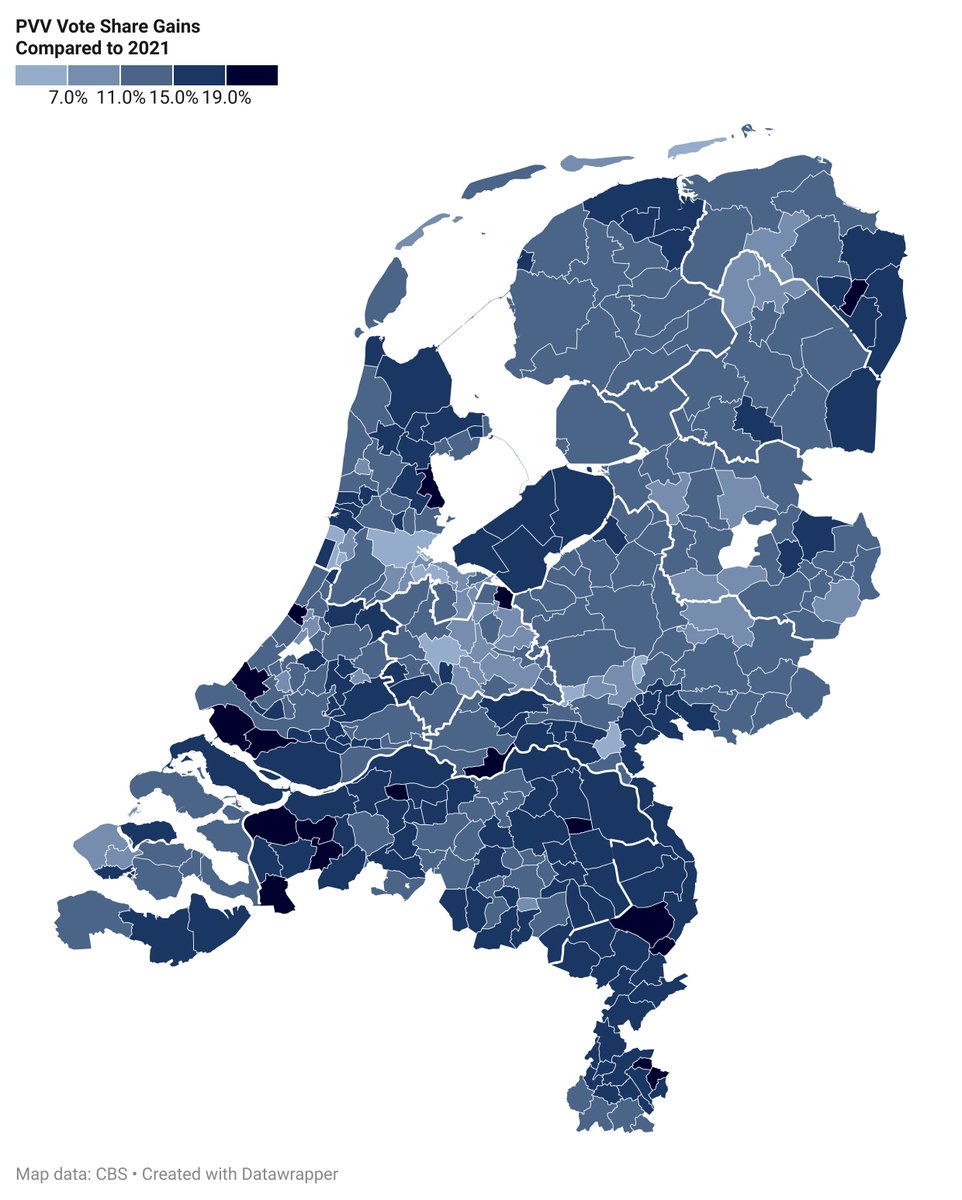 The results of the Dutch elections last week displayed a strong ...