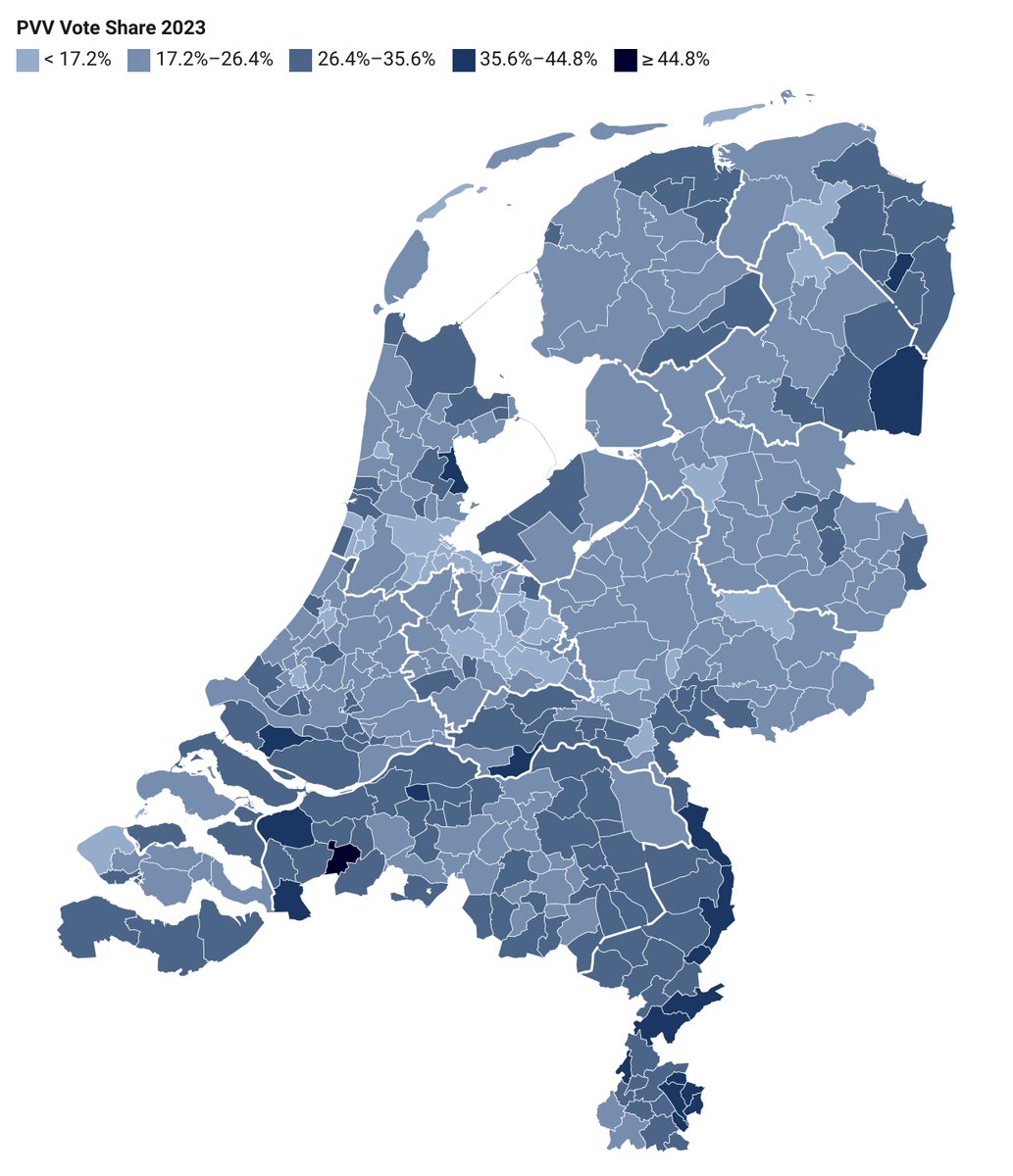 The results of the Dutch elections last week displayed a strong ...