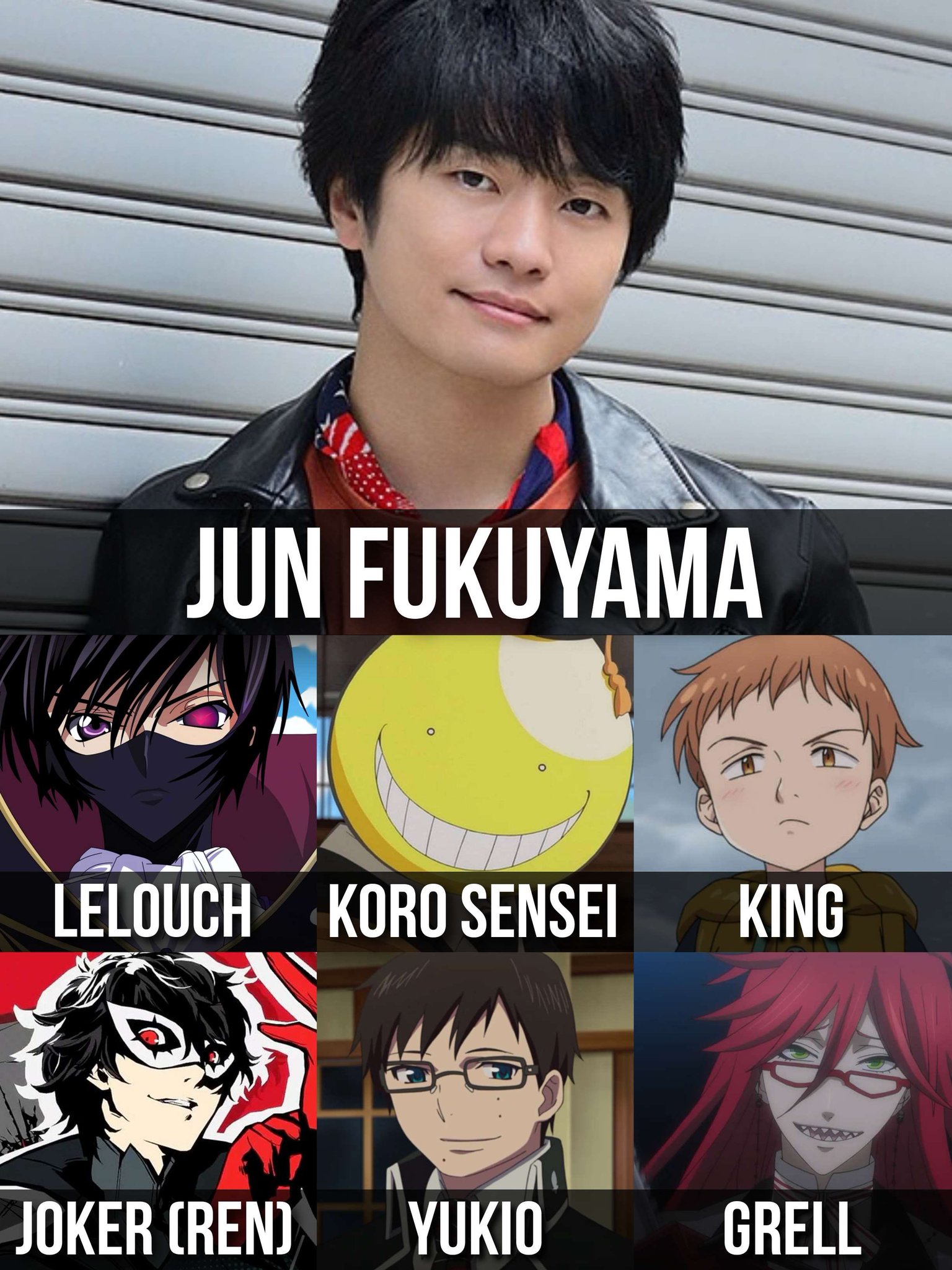 Jun Fukuyama Happy Birthday To Jun Fukuyama!! 🎉🎉🎉 FukuJun