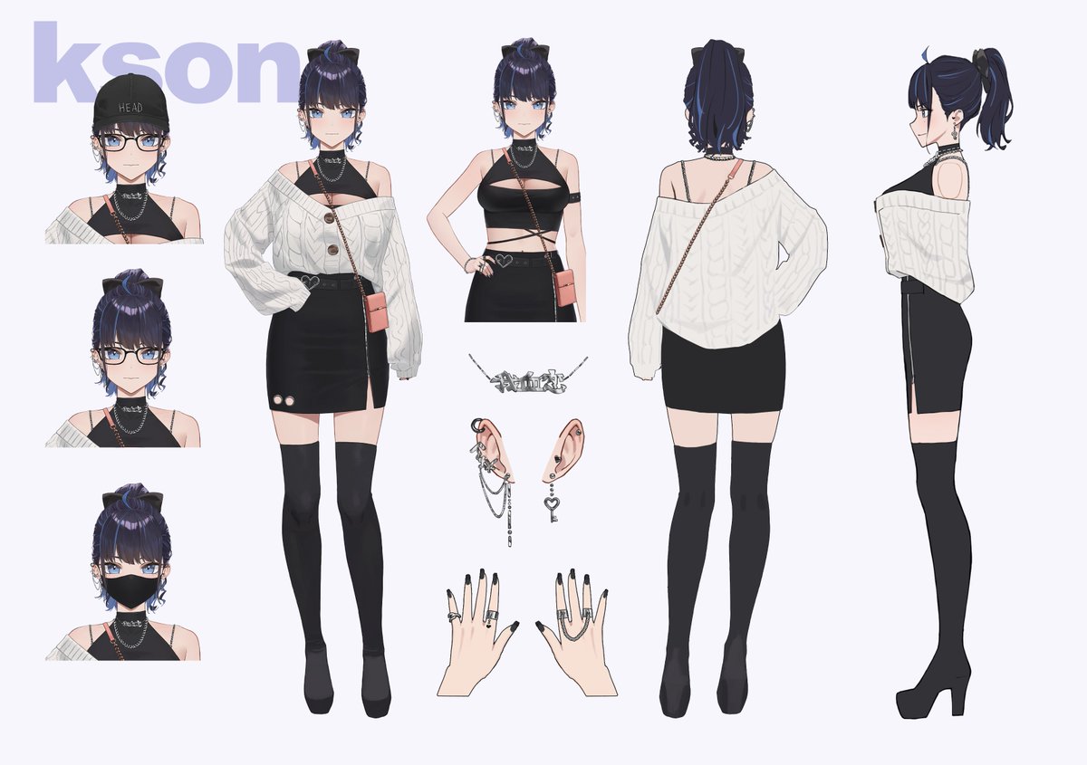 「kson総長の新衣装を担当させて頂きました! 私服という事でいつもと違う雰囲気に」|はらけんしのイラスト