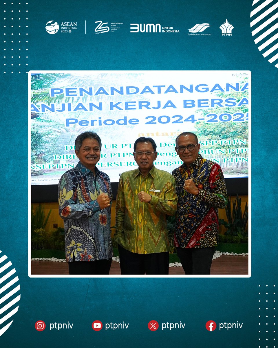 Spbun Ptpn4 Logo Manajer PTPN4 Unit Laras Dan Pangulu Serta Ketua