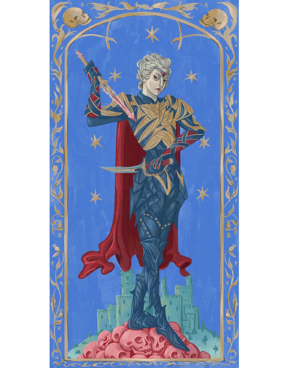 「He brings out the medieval art nerd in m」|👽🍸💕のイラスト