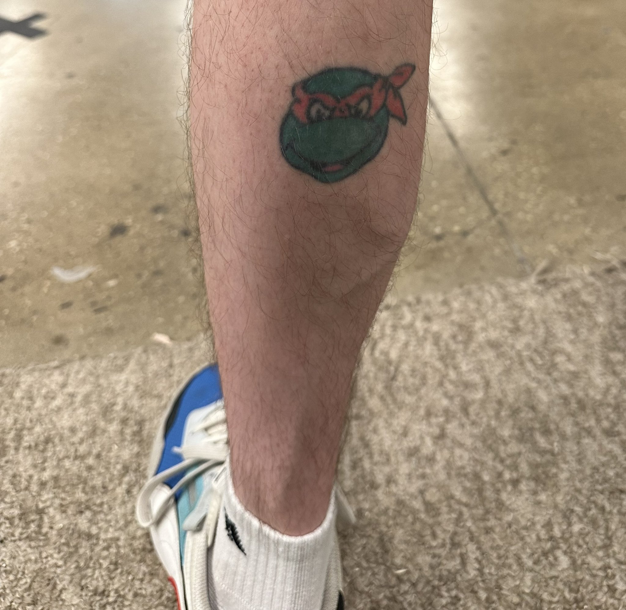 Michelangelo Ninja Turtle Tattoo