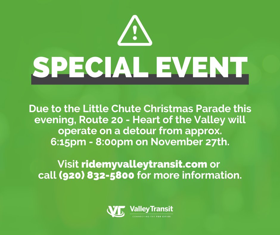 Valley Transit - Safe and reliable public transportation in the Fox Cities