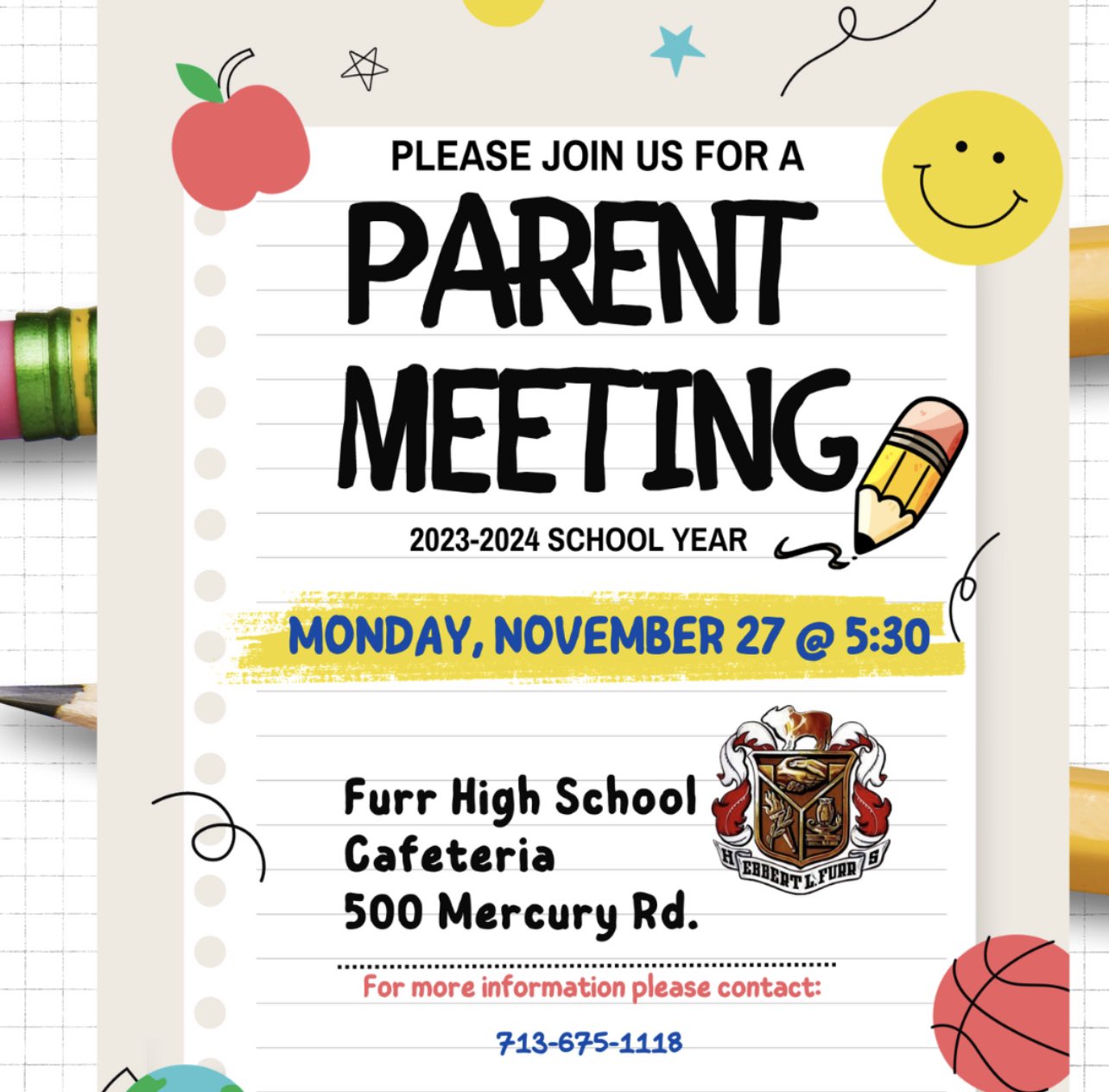 Parent Meeting Flyer