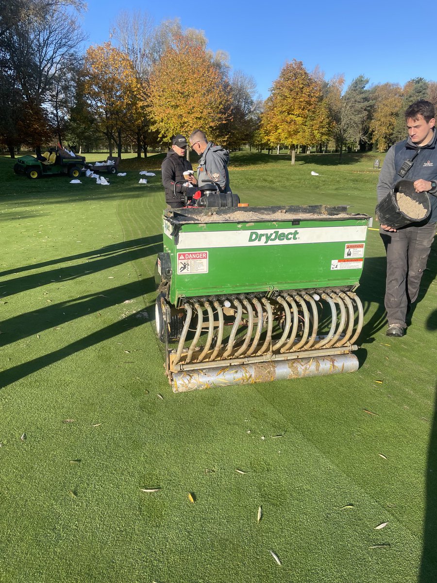 DryJect – The Only Machine in the World that Aerates, Topdresses, and ...