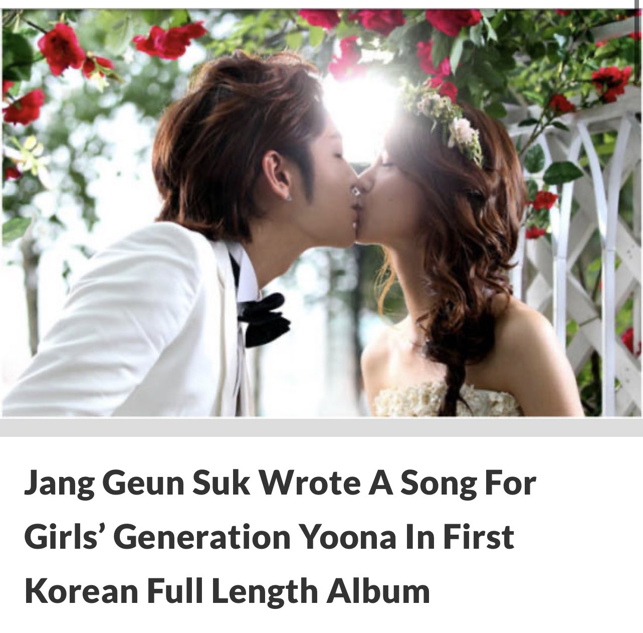 Jang Geun Suk And Yoona Kiss Ghen Tỵ Với Màn Khóa Môi Nồng