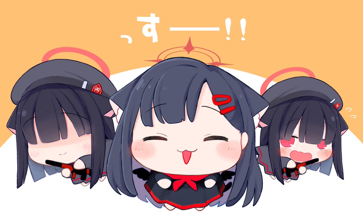 ブルアカ「いちもぶ #ブルアカ」|うろで/urodeのイラスト