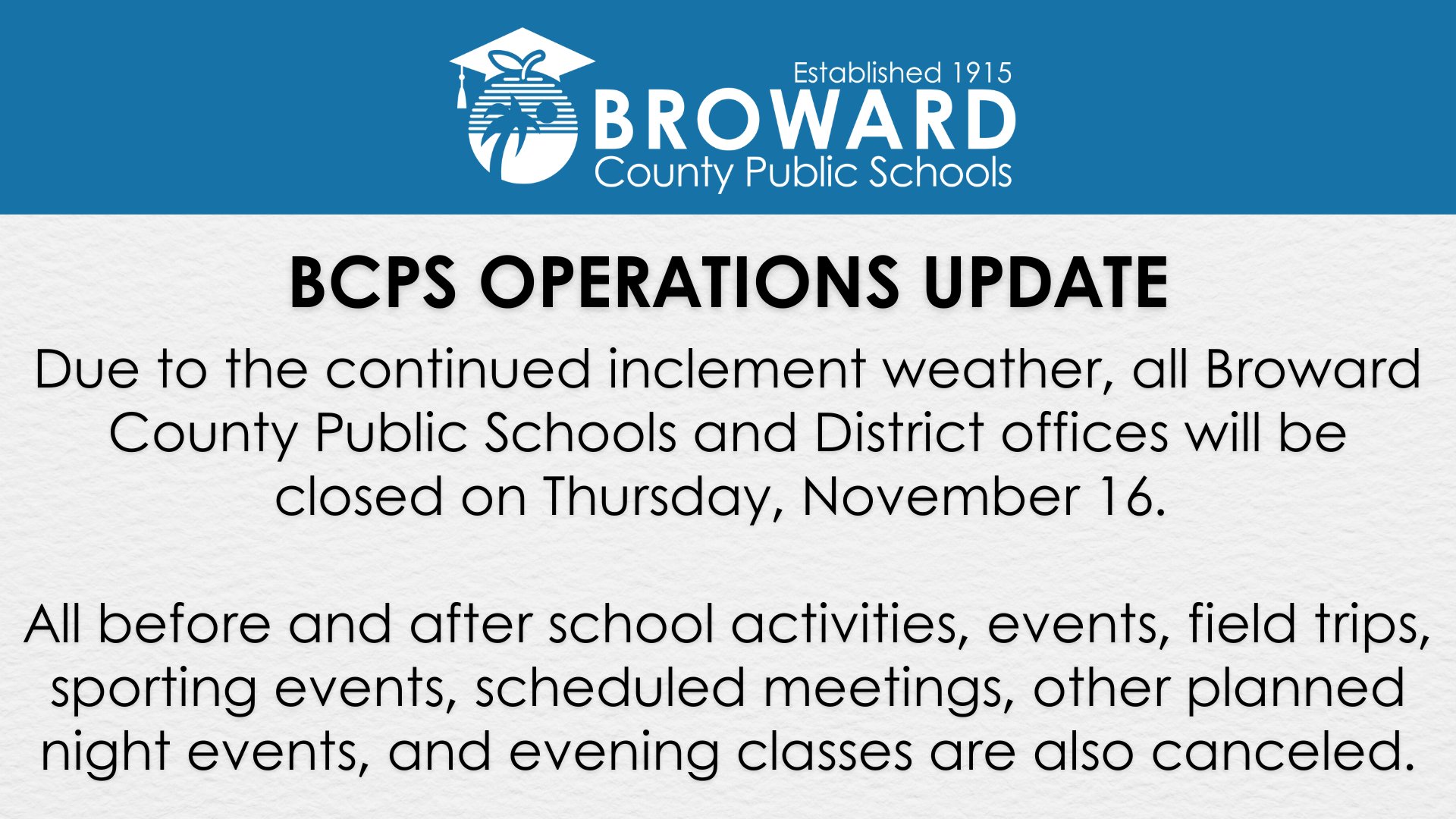 Broward County Schools Logo