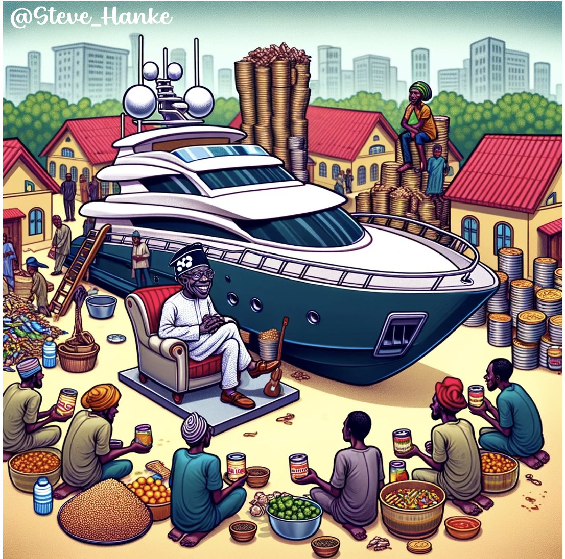 Ngawatch Nigerian Pres Tinubu Is Counting His Extra 2 8bn Budget