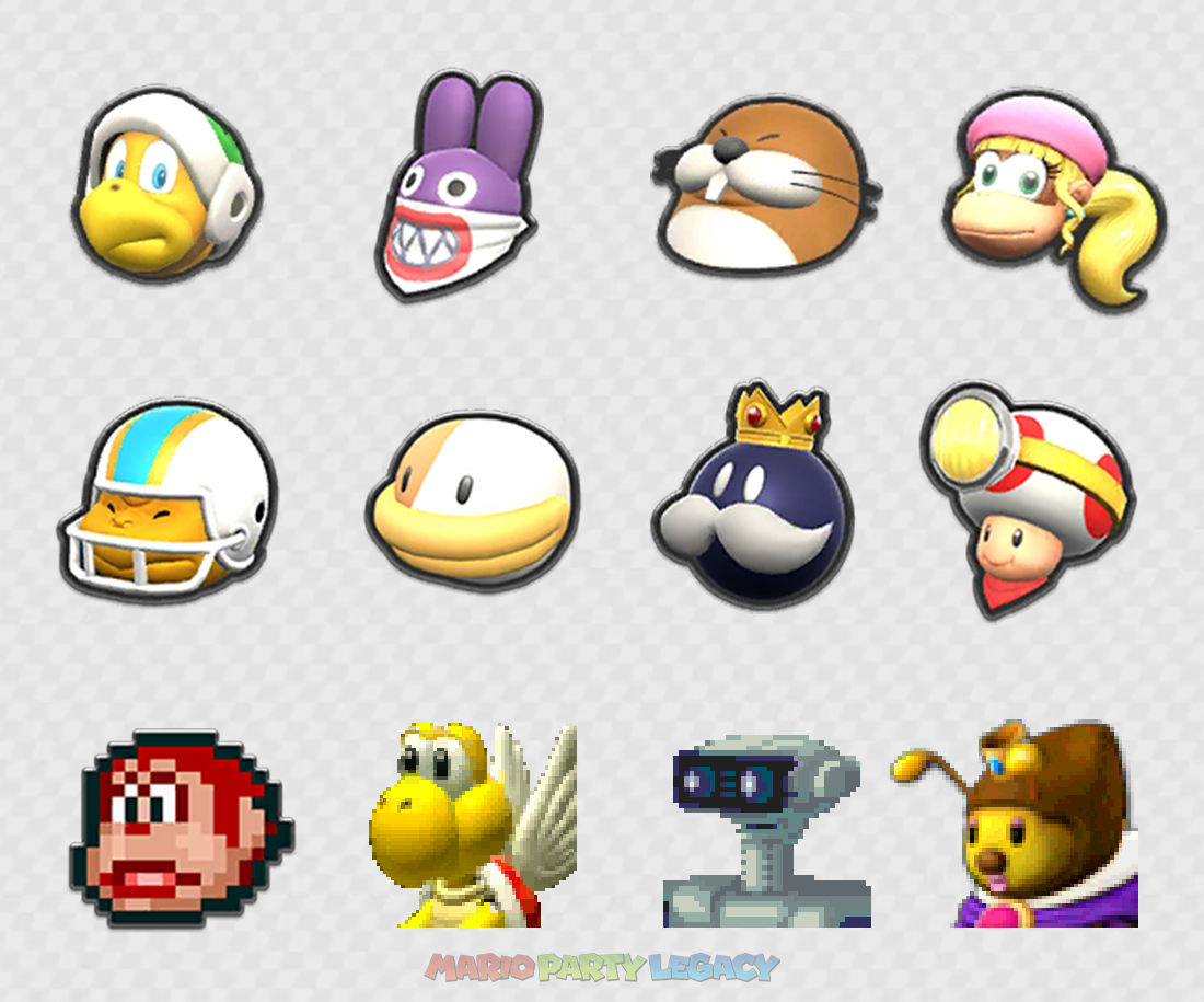 Mario Party 8 Characters