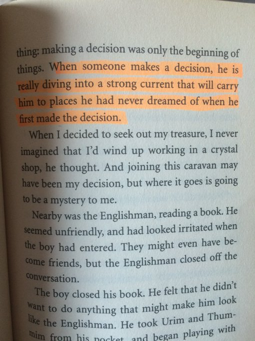 11 Life Lessons From The Book "The Alchemist" 1. - Thread from Wisdom ...