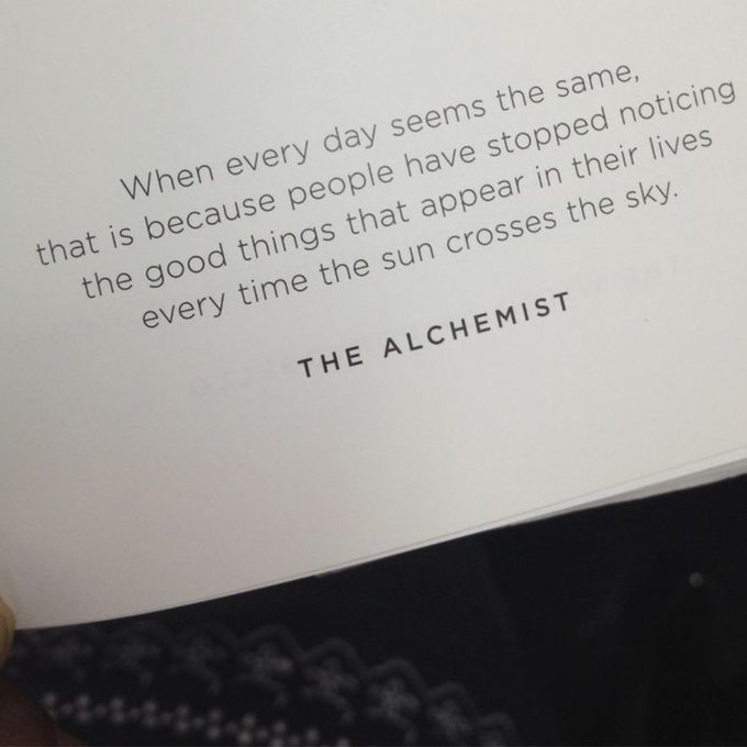11 Life Lessons From The Book "The Alchemist" 1. https://t.co ...