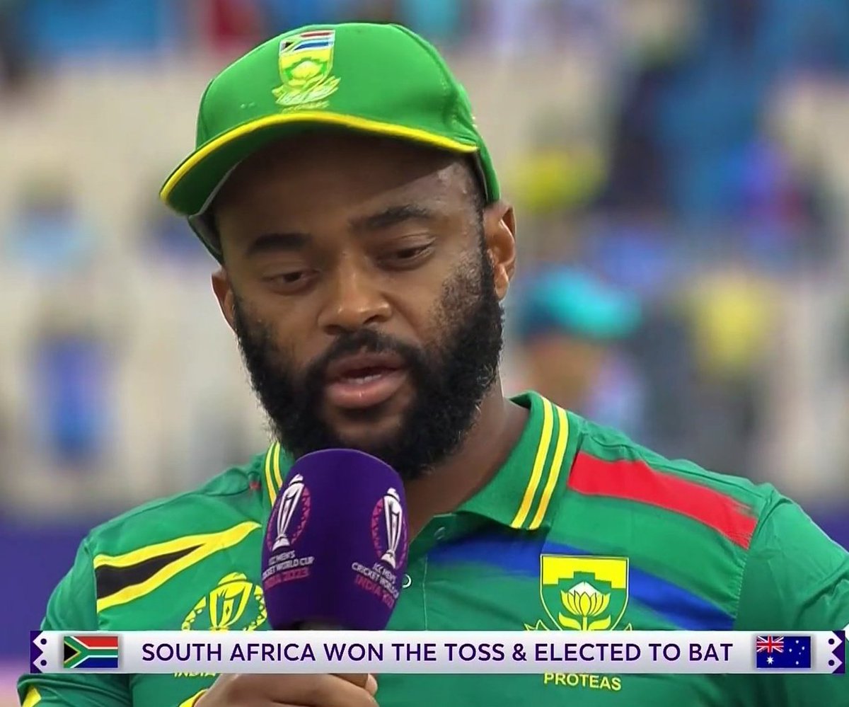 Temban wins the toss & SA bat first. Considering SA's batting strength ...