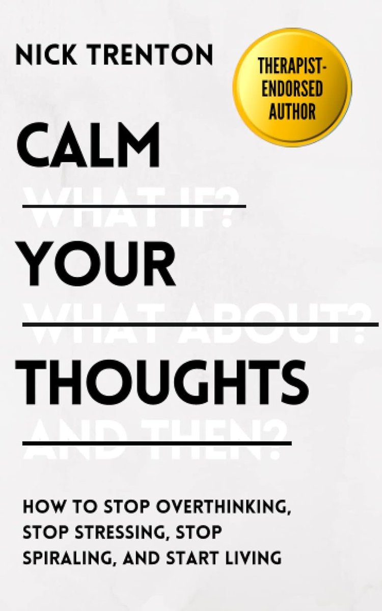 5 books to stop overthinking in 2024 - Thread from Books 📚 @bookpill ...