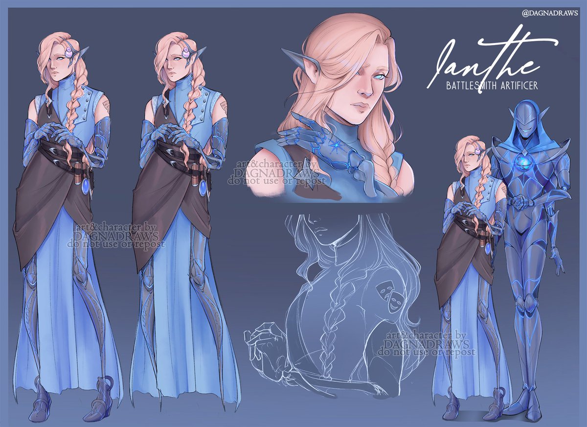 「My current DnD Character lineup (I'm alw」|Dagna 🖍 のイラスト