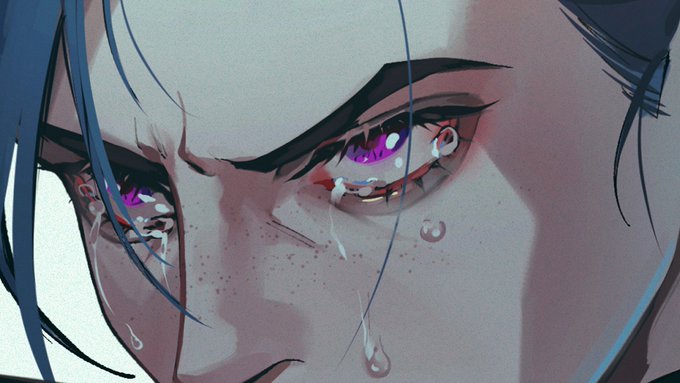 「jinx (league of legends) blue hair」Fan Art(Latest)