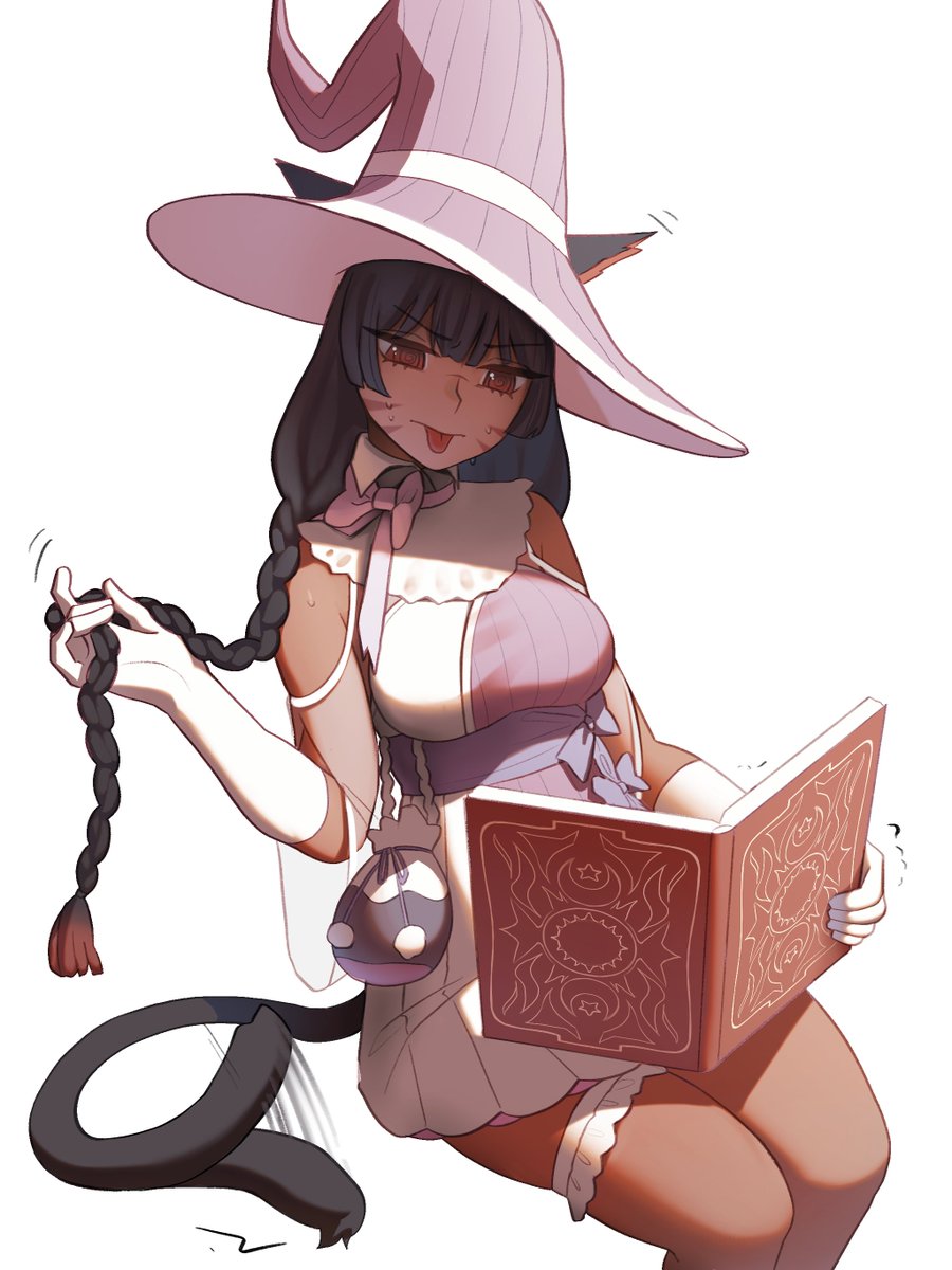 「don't distract her. she's trying her bes」|ocatg | comms OPEN!のイラスト