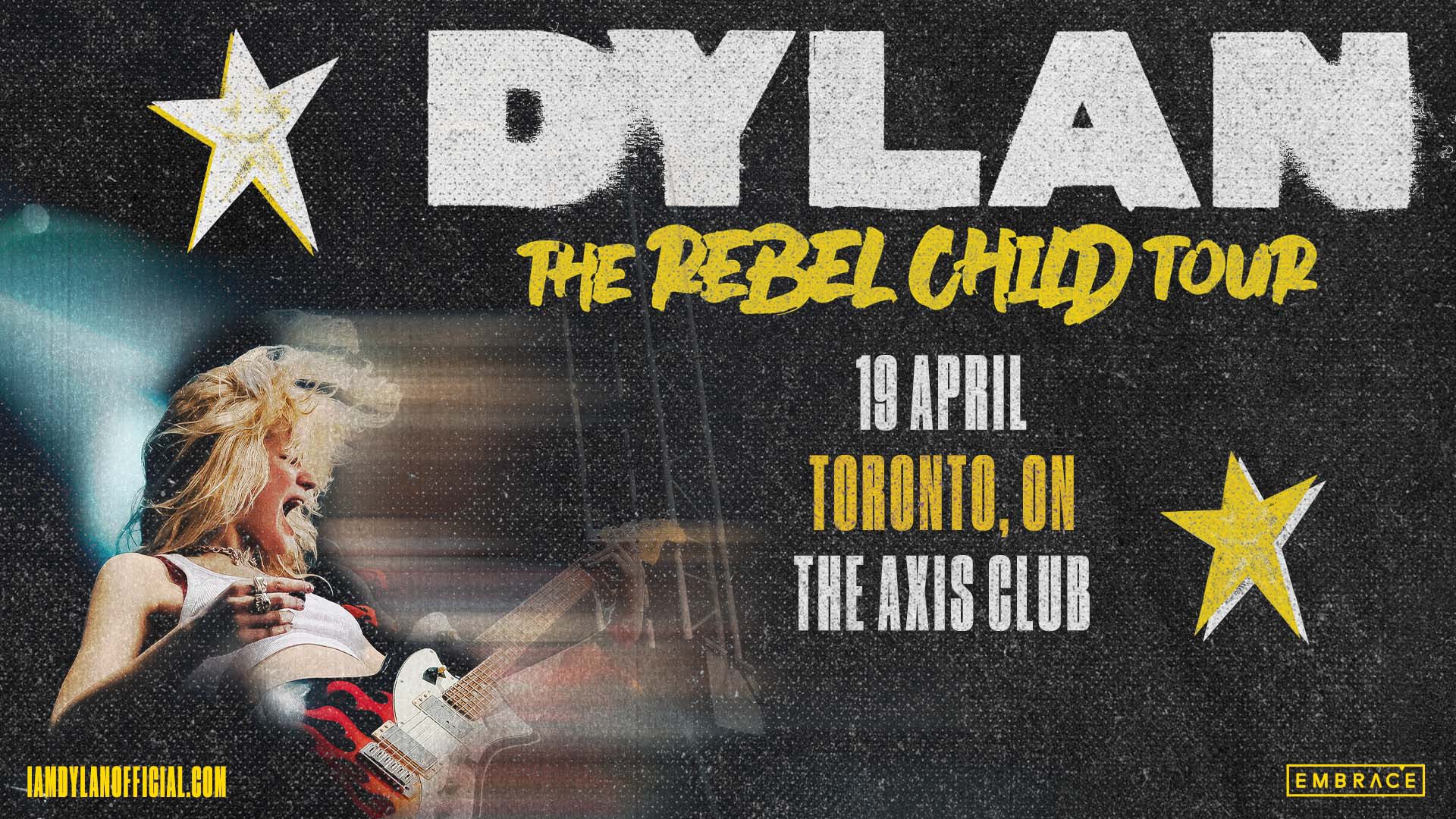 Get Tickets To See DYLAN at Toronto Axis Club April 19 - Toronto ...