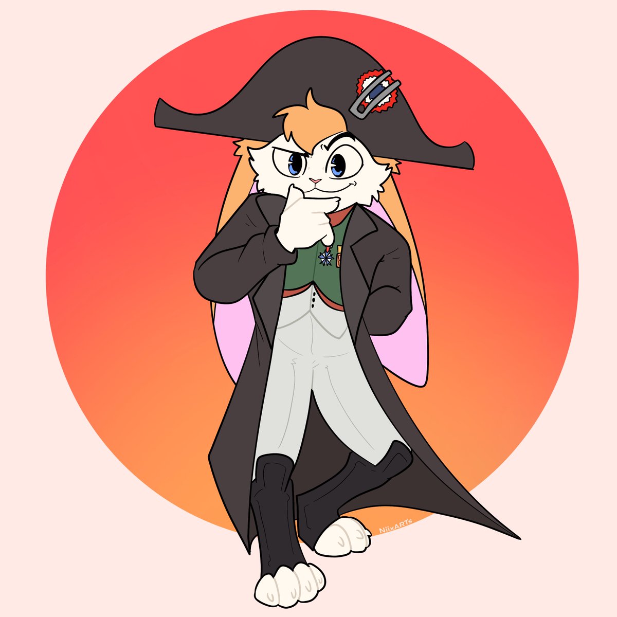 「Judging look, work for 」|NiixARTs🐇のイラスト