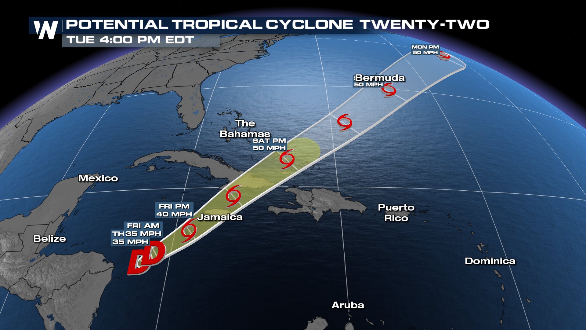 Hurricane Vince Hurricane Season: Potential Tropical Cyclone 22