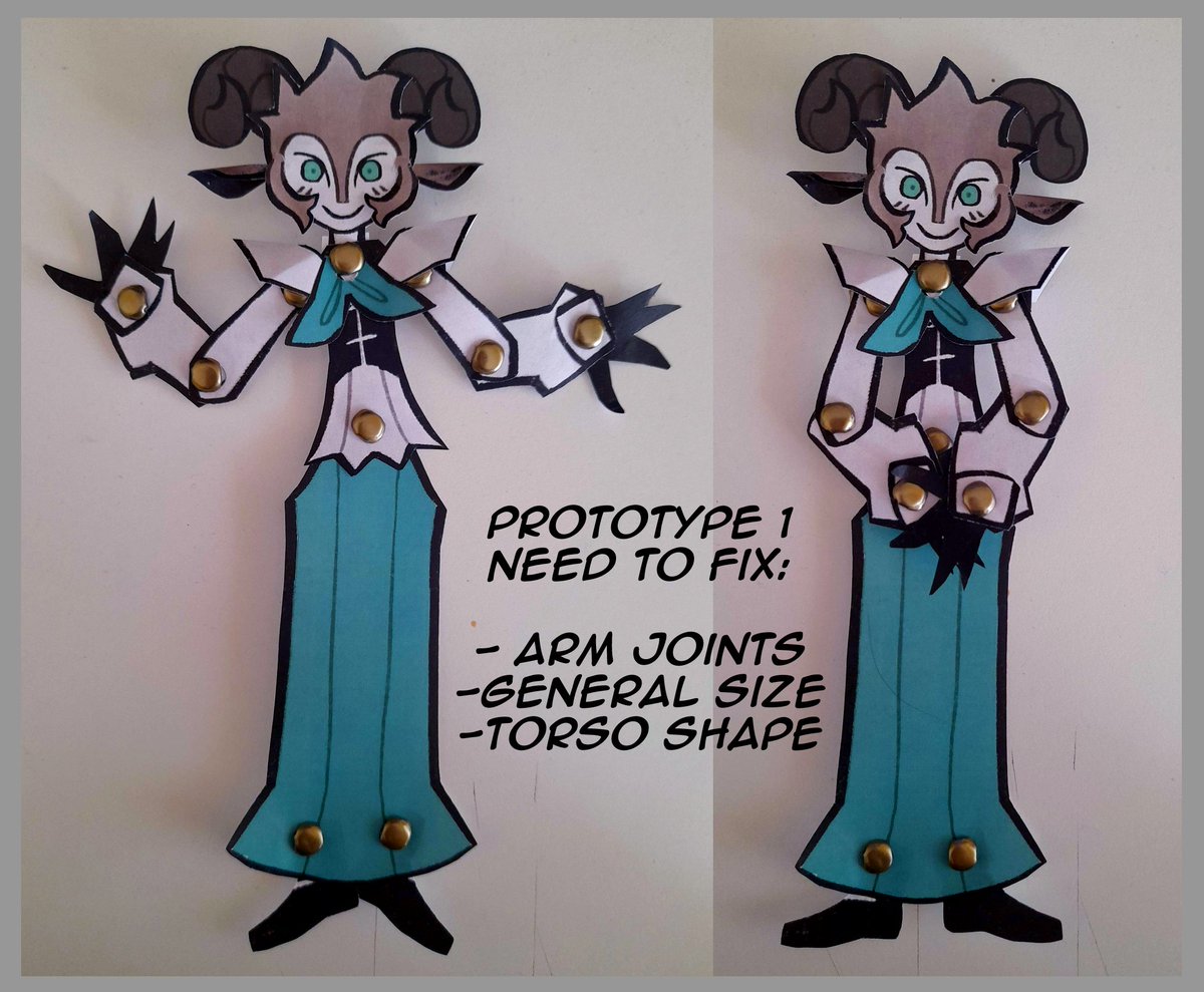 「oc concept, they are based on old paper dolls #TheAmazingDig」el padaの漫画