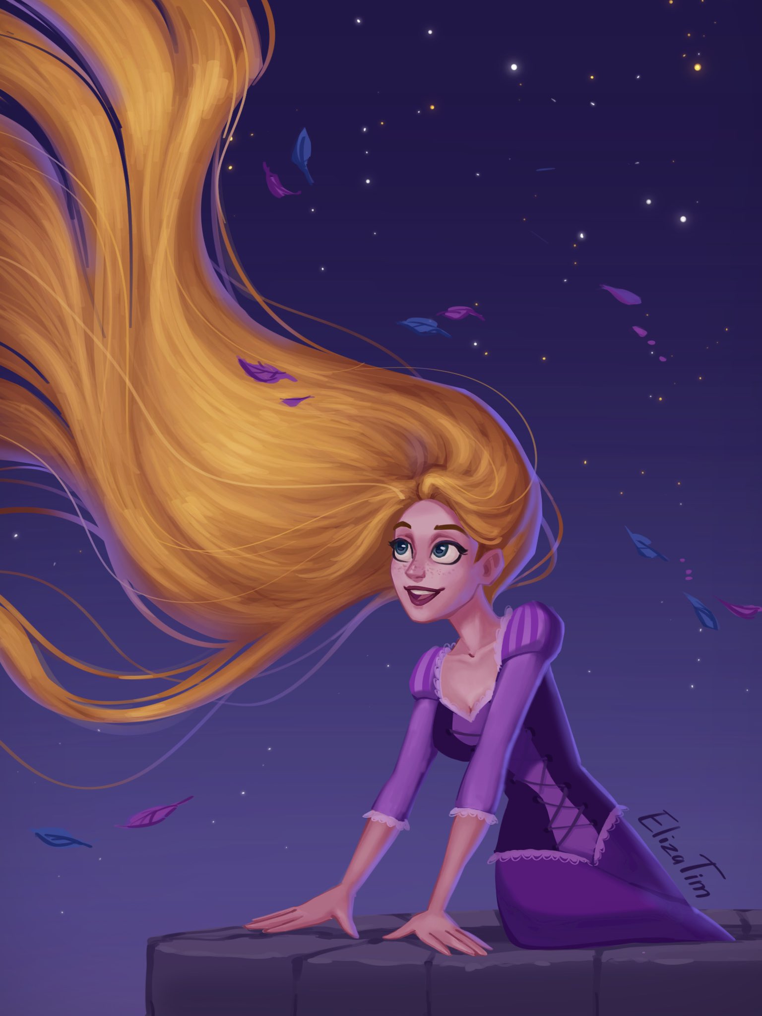 Rapunzel Hair Rapunzel See Rapunzel In The All New Trailer For ...