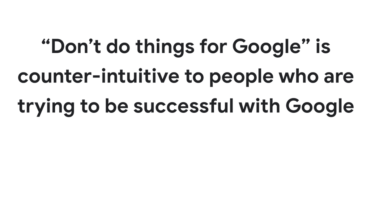 Last week, I gave a presentation about Google Search results not being ...