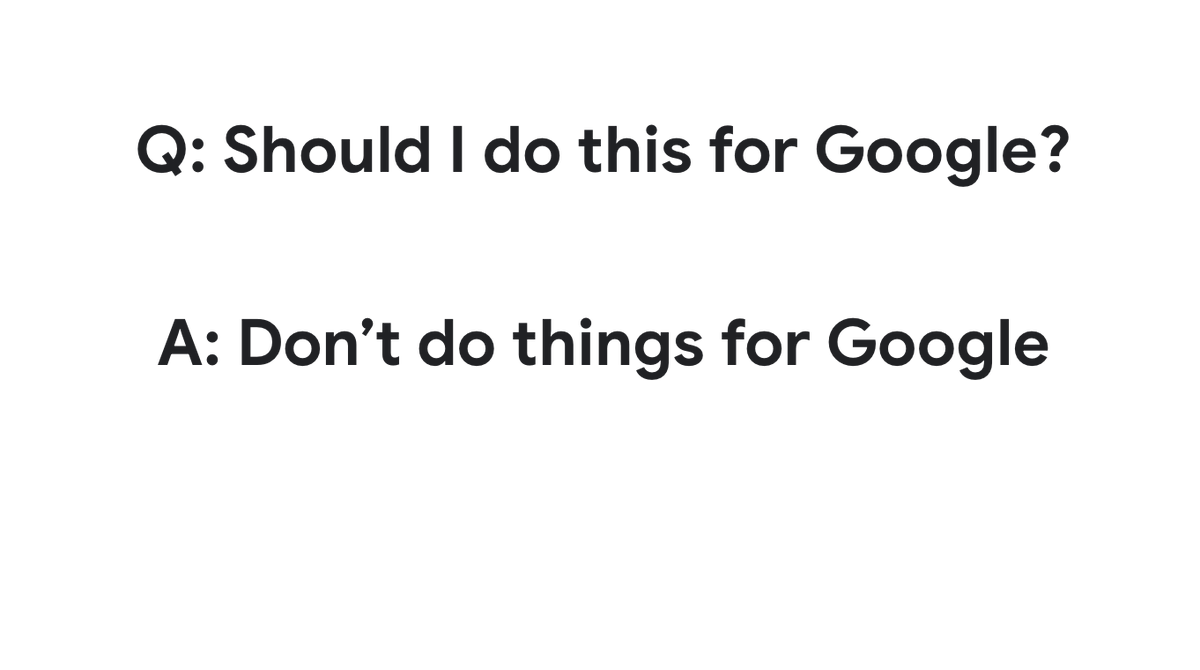 Last week, I gave a presentation about Google Search results not being ...