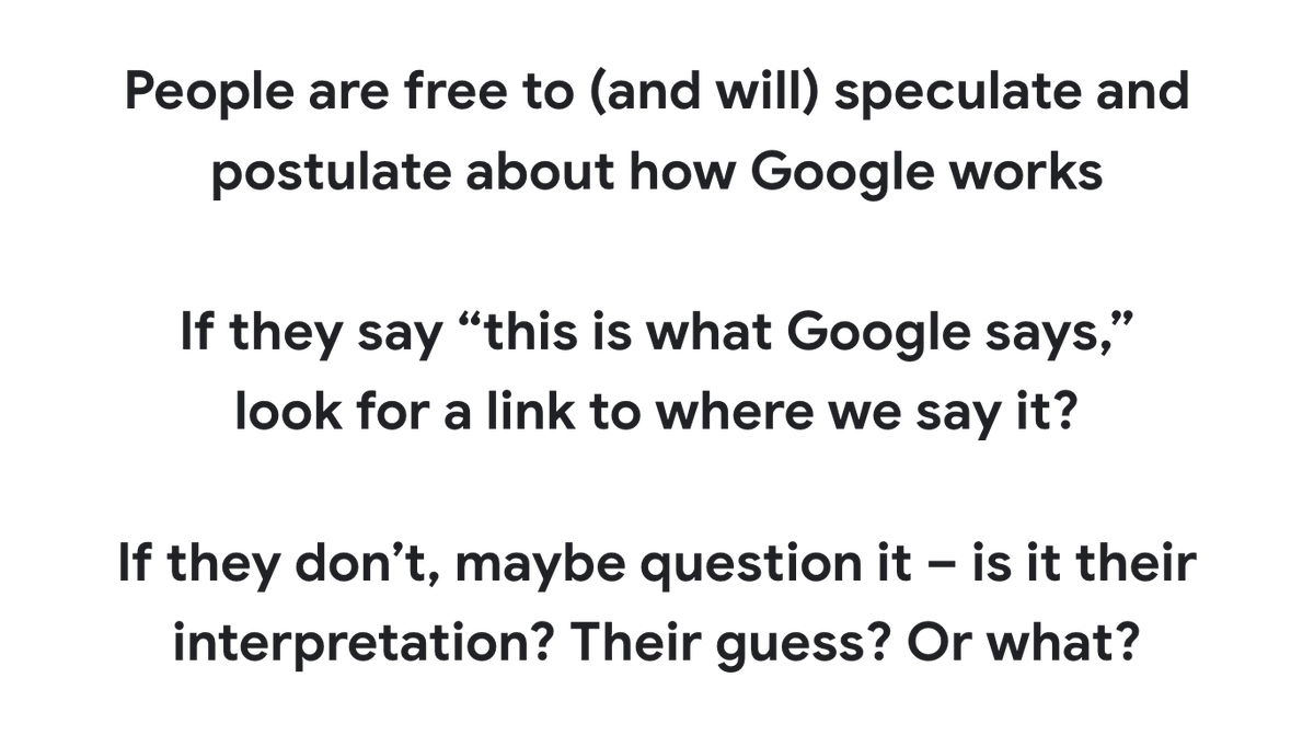 Last week, I gave a presentation about Google Search results not being ...
