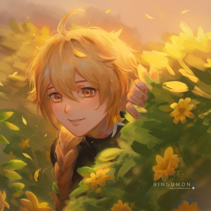 「aether (genshin impact) solo」Fan Art(Latest)