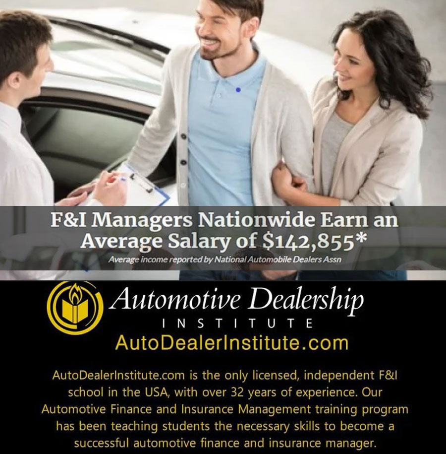 Auto Finance And Insurance Training