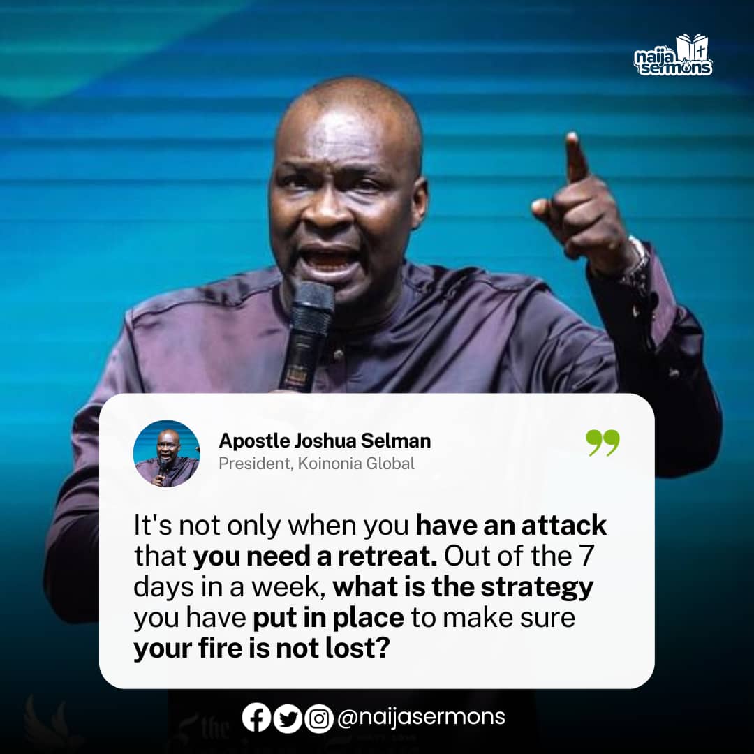 Joshua Selman Quotes