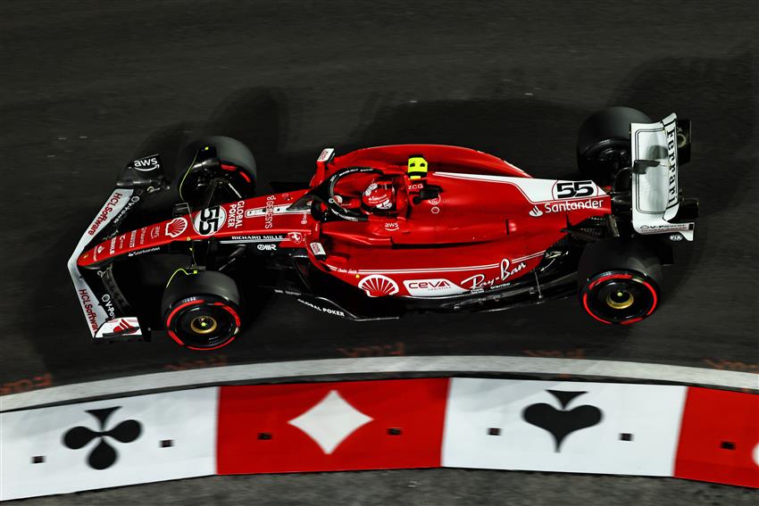 Official: 'Ridiculous' ten place grid penalty for Ferrari driver Carlos Sainz | 2023 Las Vegas GP