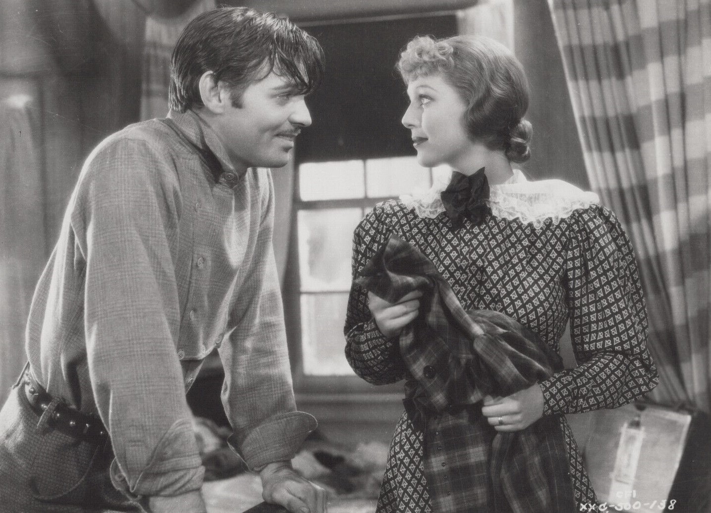 Judy Lewis And Clark Gable 1994 Press Photo Author Judy Lewis,