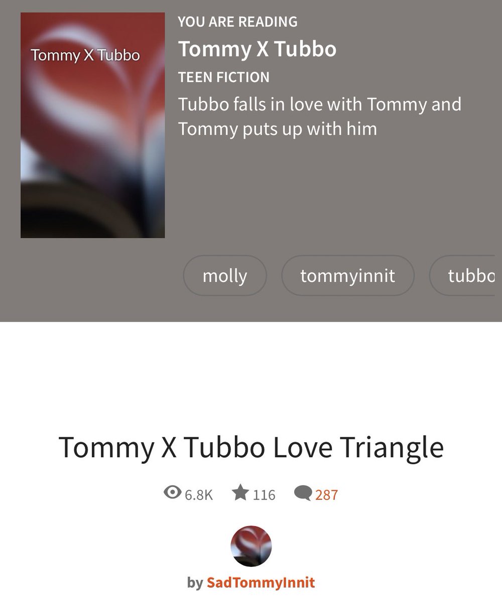 there are two types of content creators writing fanfics about ...