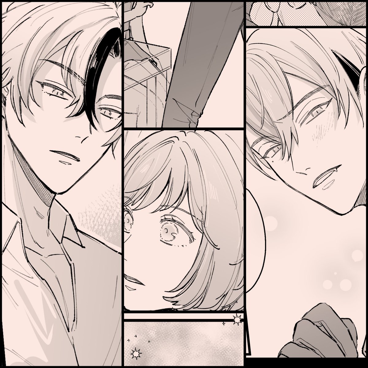 「🍆を舐めてるだけのウルエマ #夜のymkr男女cp」rimo.の漫画