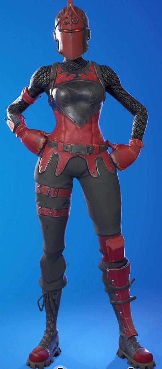 I tried my best to recreate knight outfits kinda. (Failed some) Red ...