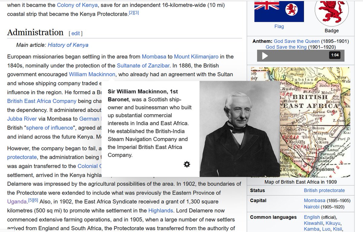 "East Africa Protectorate (also known as British East Africa) was an ...